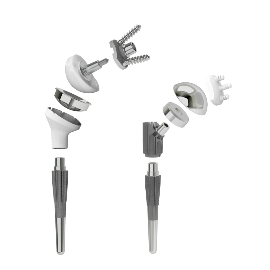 Prótesis de hombro SMR Sistema de hombro modular con opción de ...
